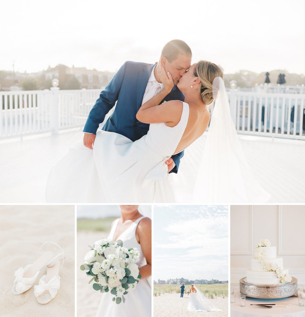 Classic Coastal Wedding at Spring Lake Bath & Tennis Club | Jill Sahner ...