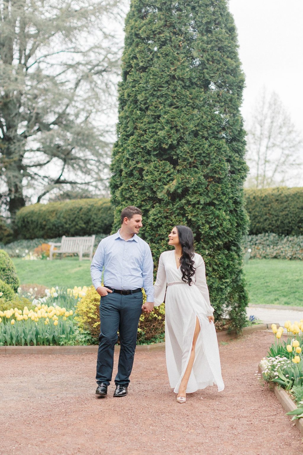 Spring Princeton University Engagement | Jill Sahner Photography