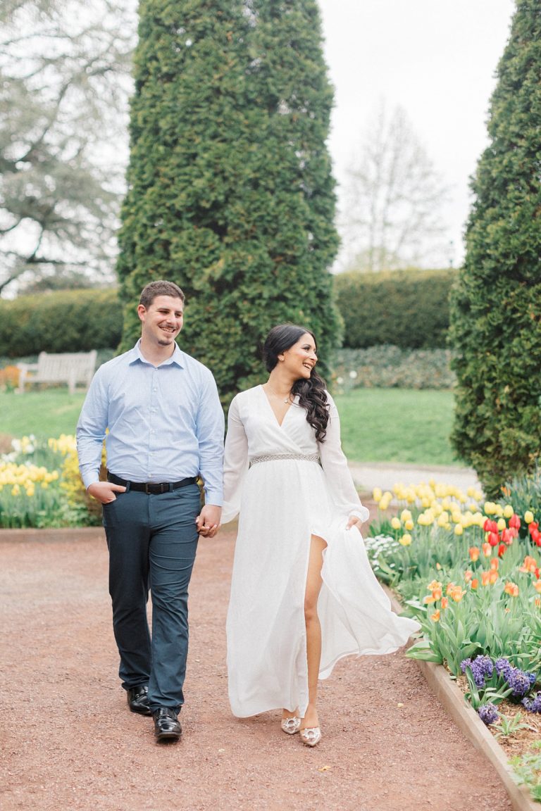 Spring Princeton University Engagement | Jill Sahner Photography
