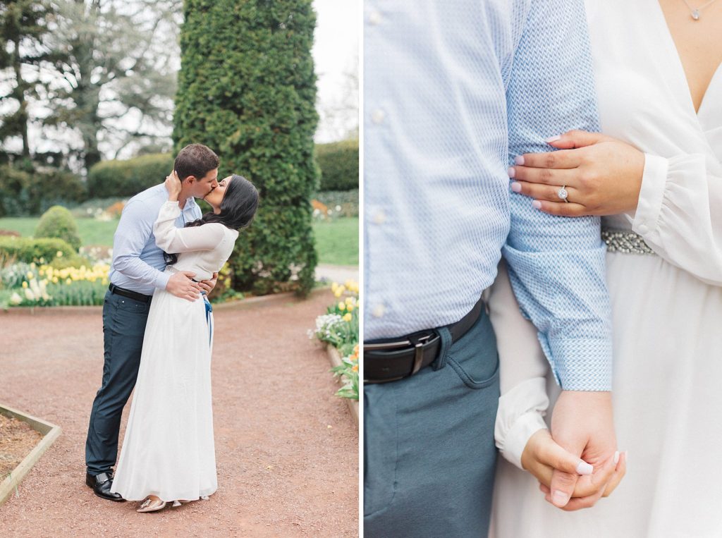 Spring Princeton University Engagement | Jill Sahner Photography