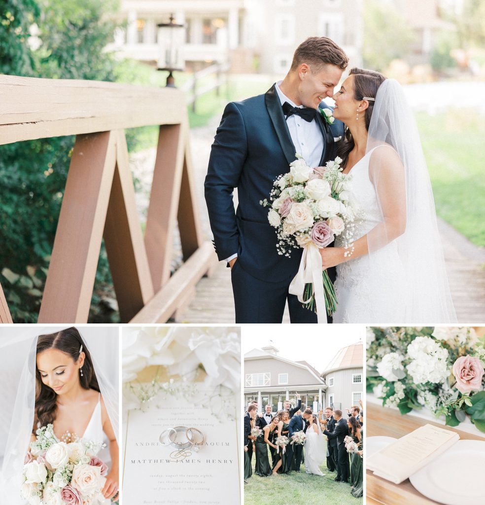 Romantic Countryside Wedding at Bear Brook Valley | Jill Sahner Photography