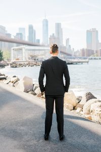 Modern City Rooftop Wedding at Box House Hotel | Jill Sahner Photography