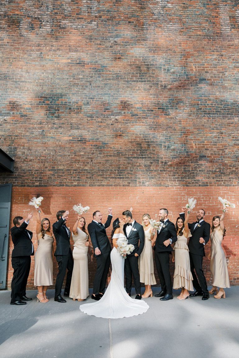 Modern City Rooftop Wedding at Box House Hotel | Jill Sahner Photography