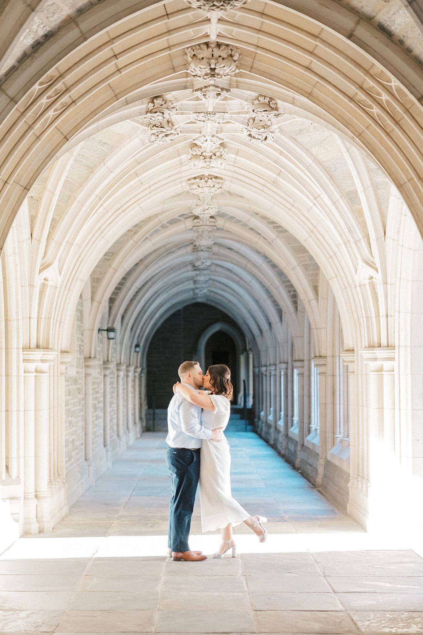 Autumn Princeton University Engagement | Jill Sahner Photography