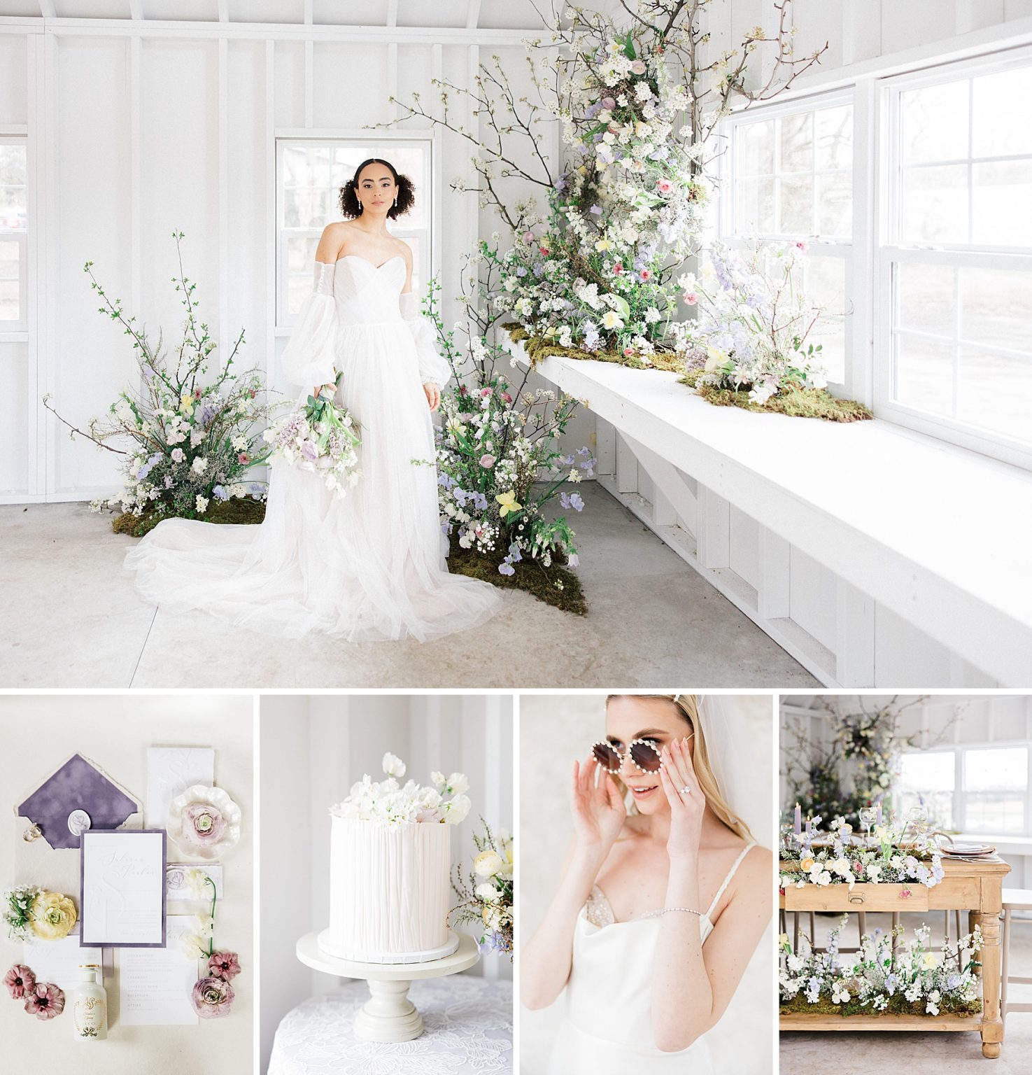 Romantic Floral Editorial at Blushing Fields Farm