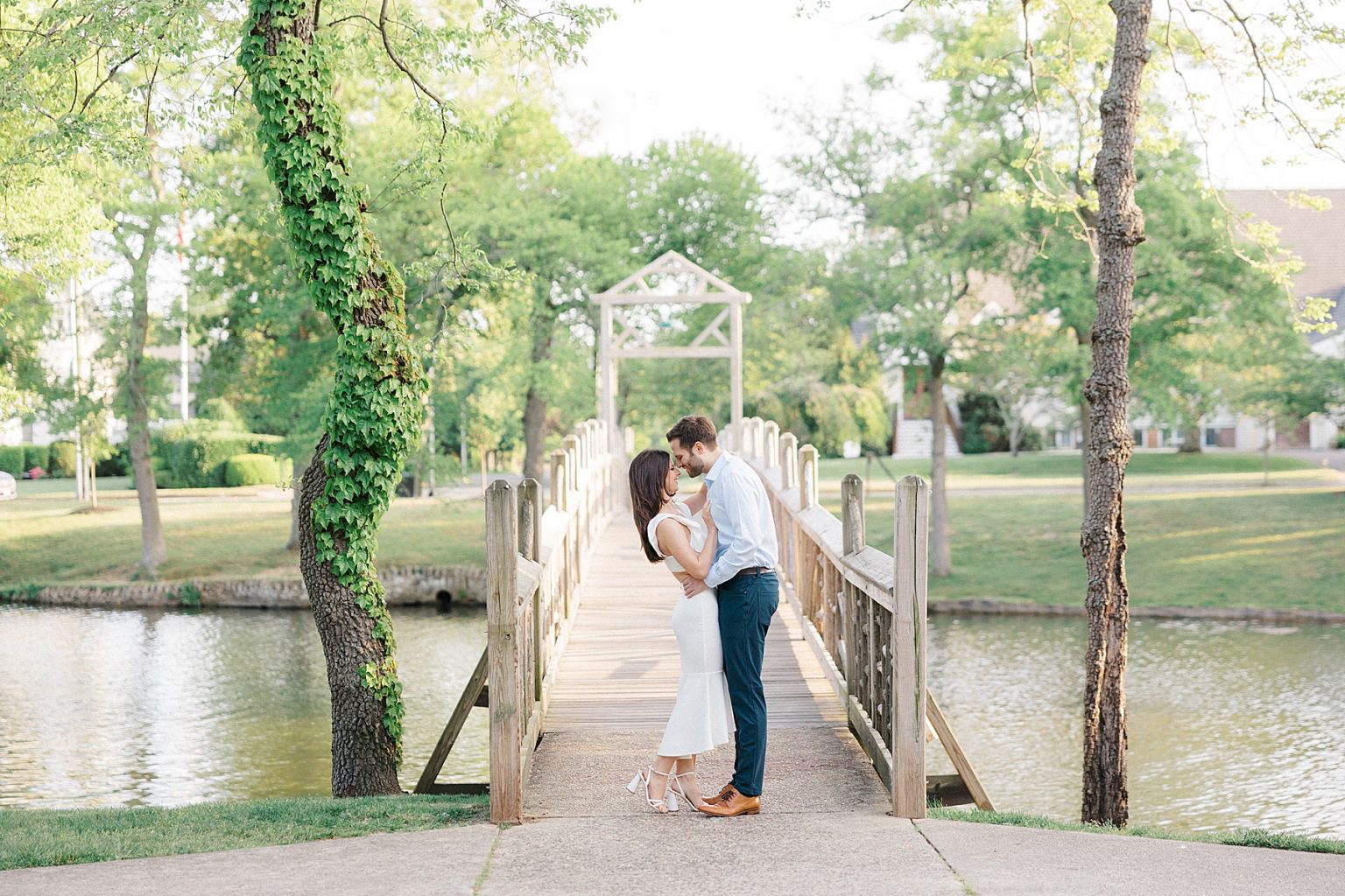 Spring Lake Divine Park Engagement