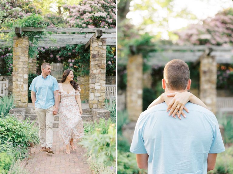 Spring Cross Estate Gardens Engagement