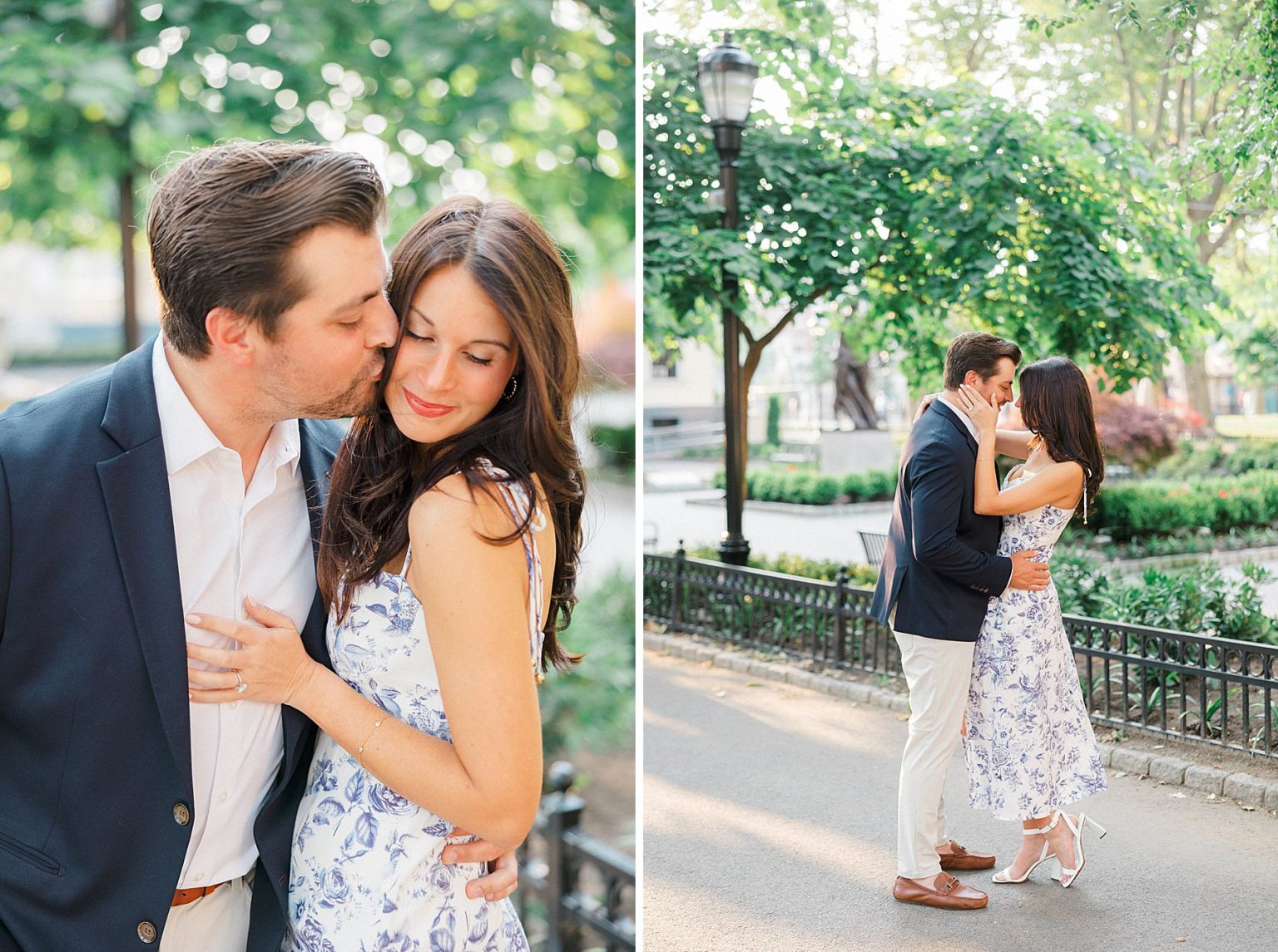 Uptown Hoboken Brownstone Engagement