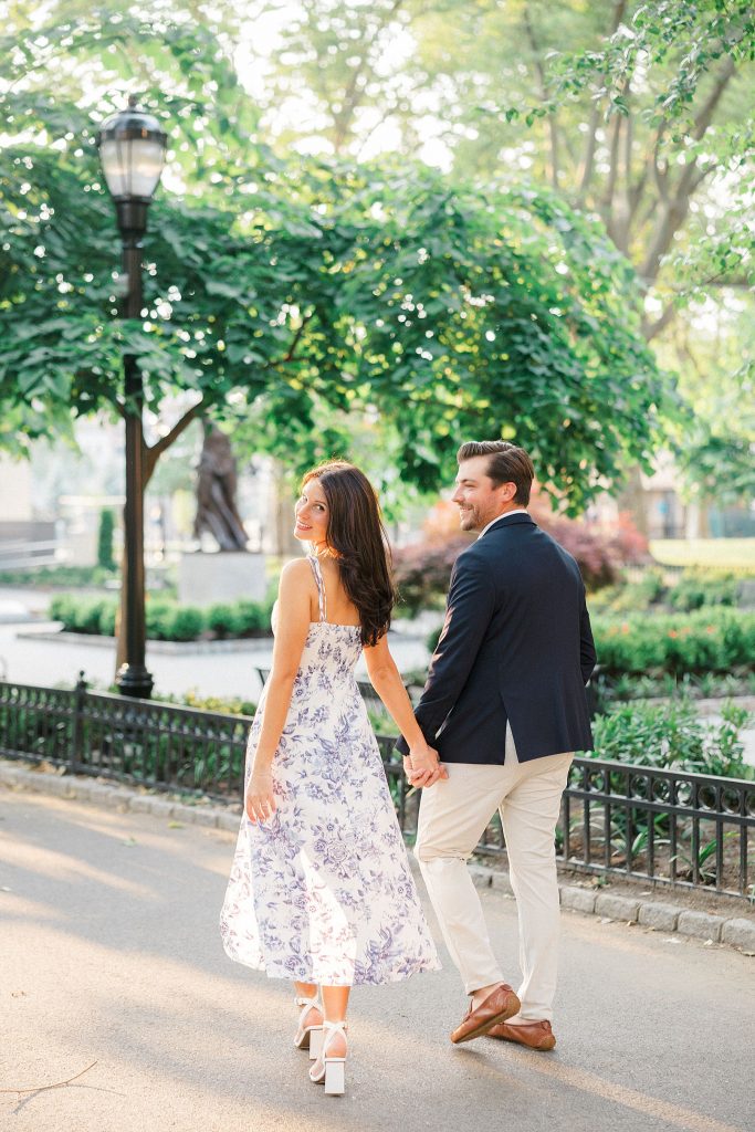Uptown Hoboken Brownstone Engagement
