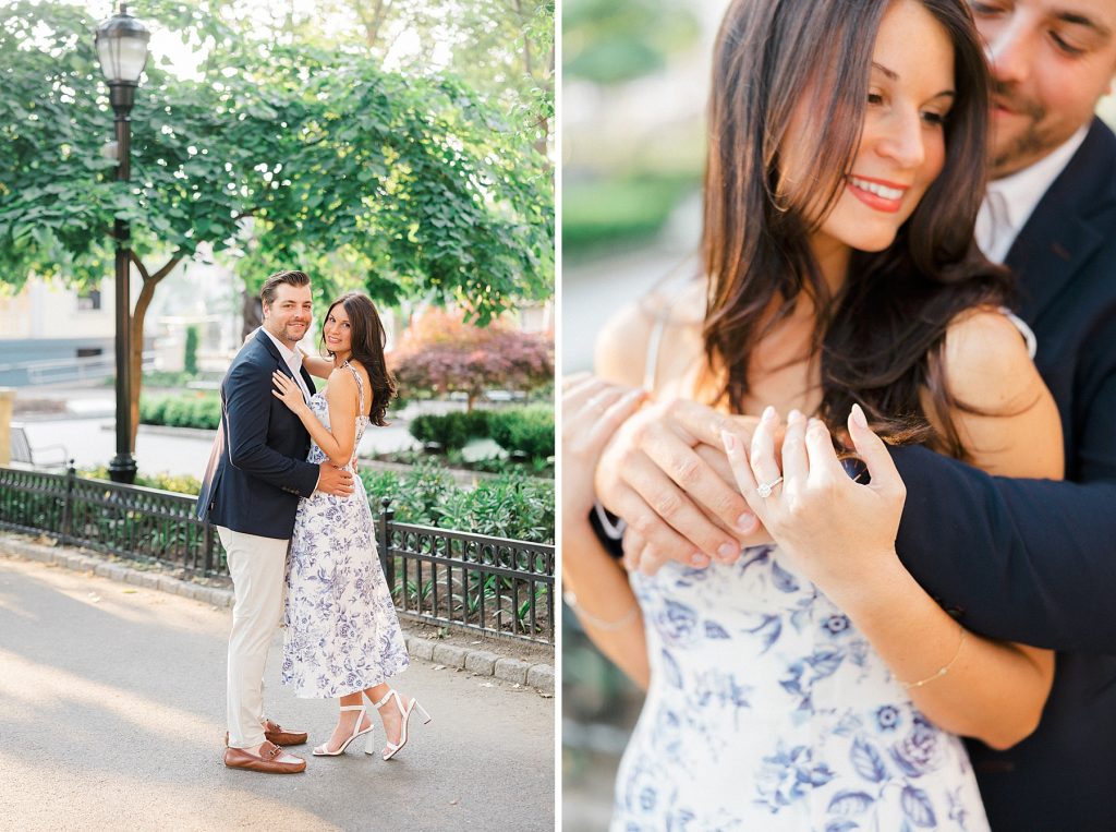 Uptown Hoboken Brownstone Engagement