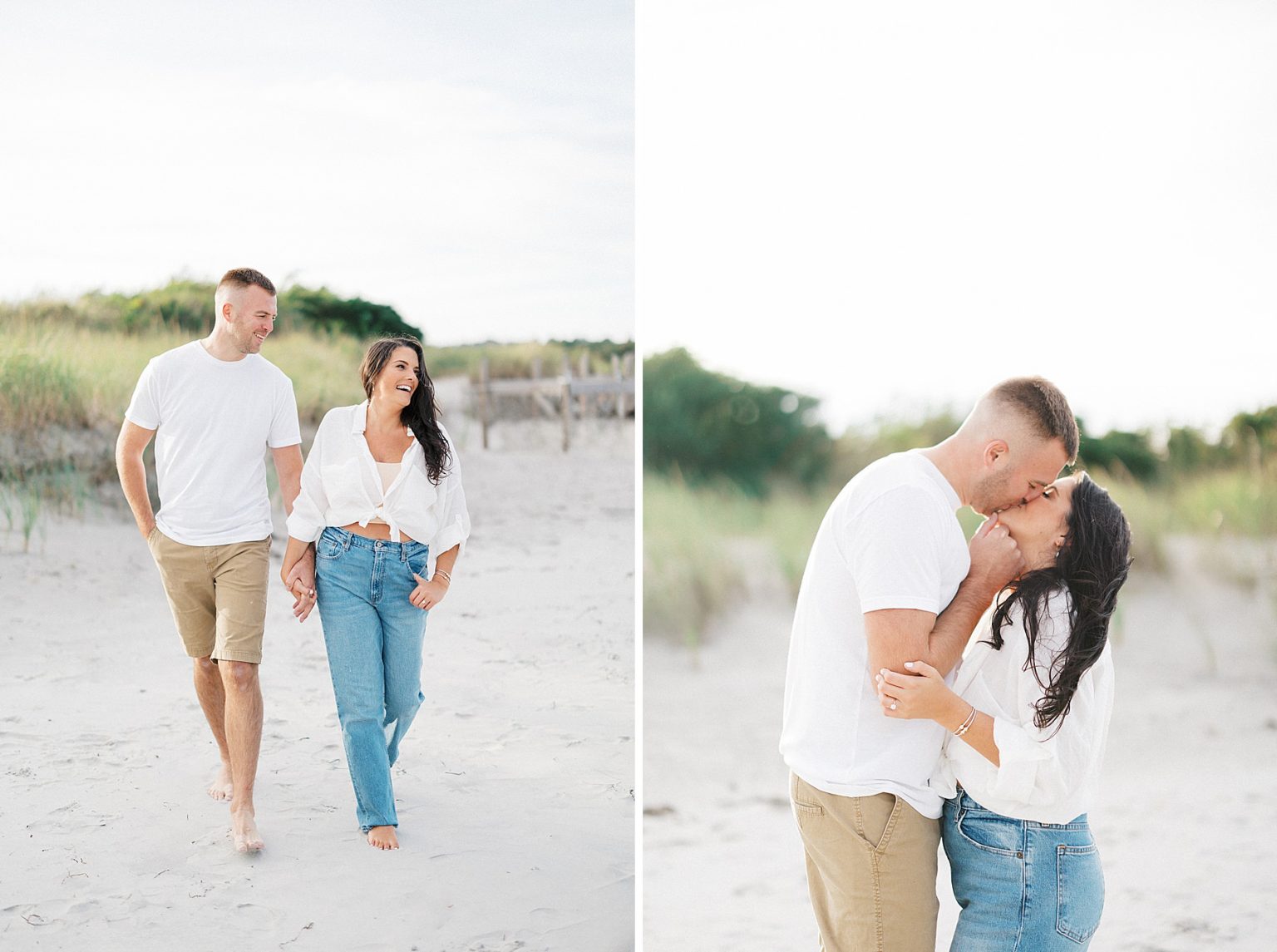 Third Beach Middletown RI Engagement