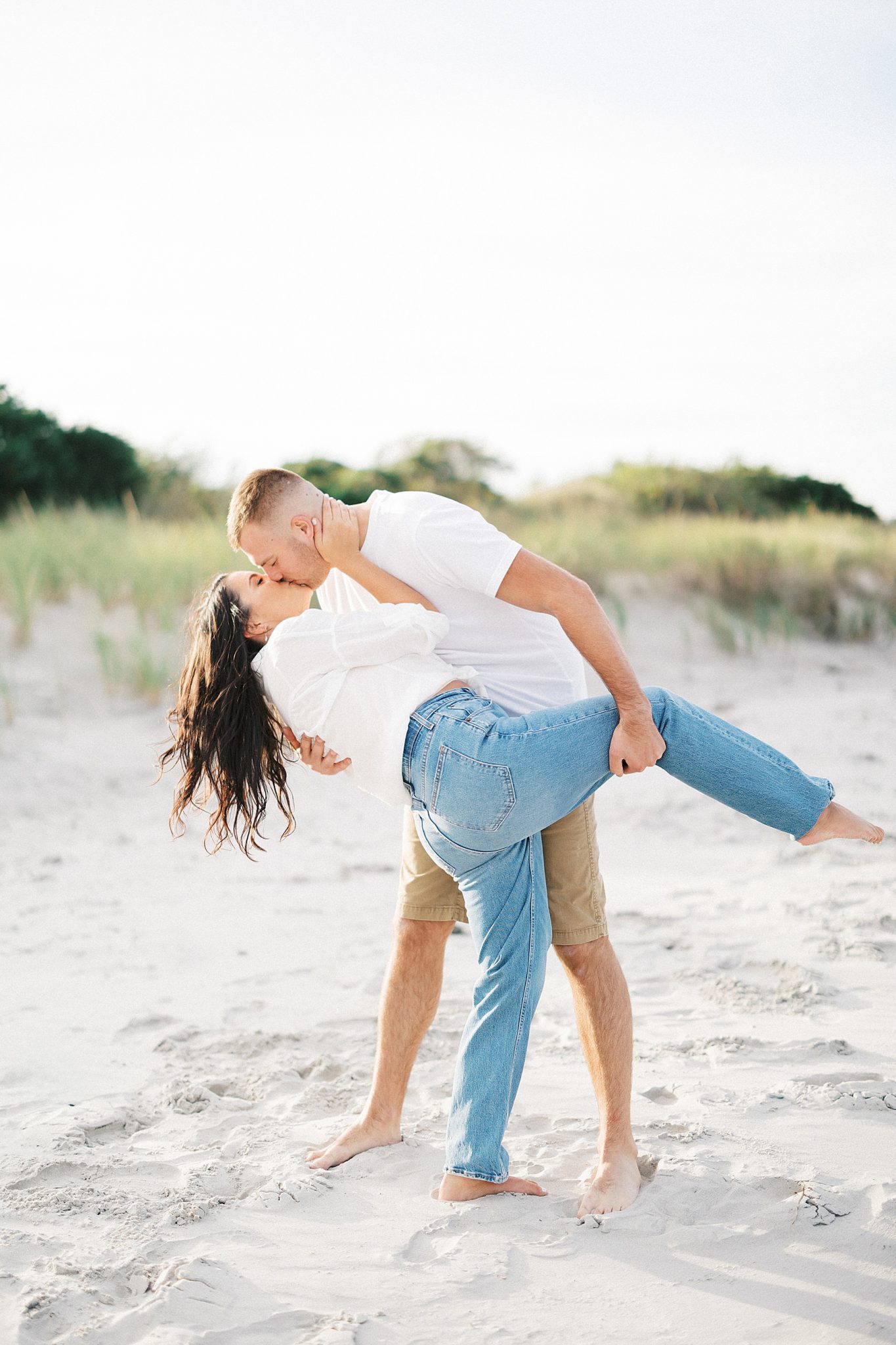 Third Beach Middletown RI Engagement