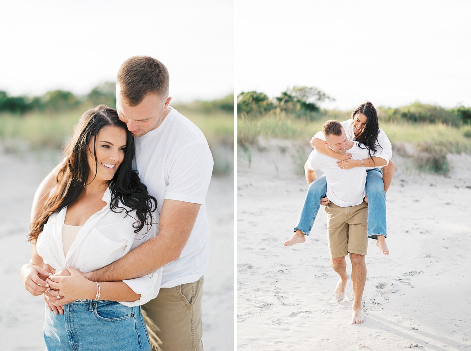 Third Beach Middletown RI Engagement