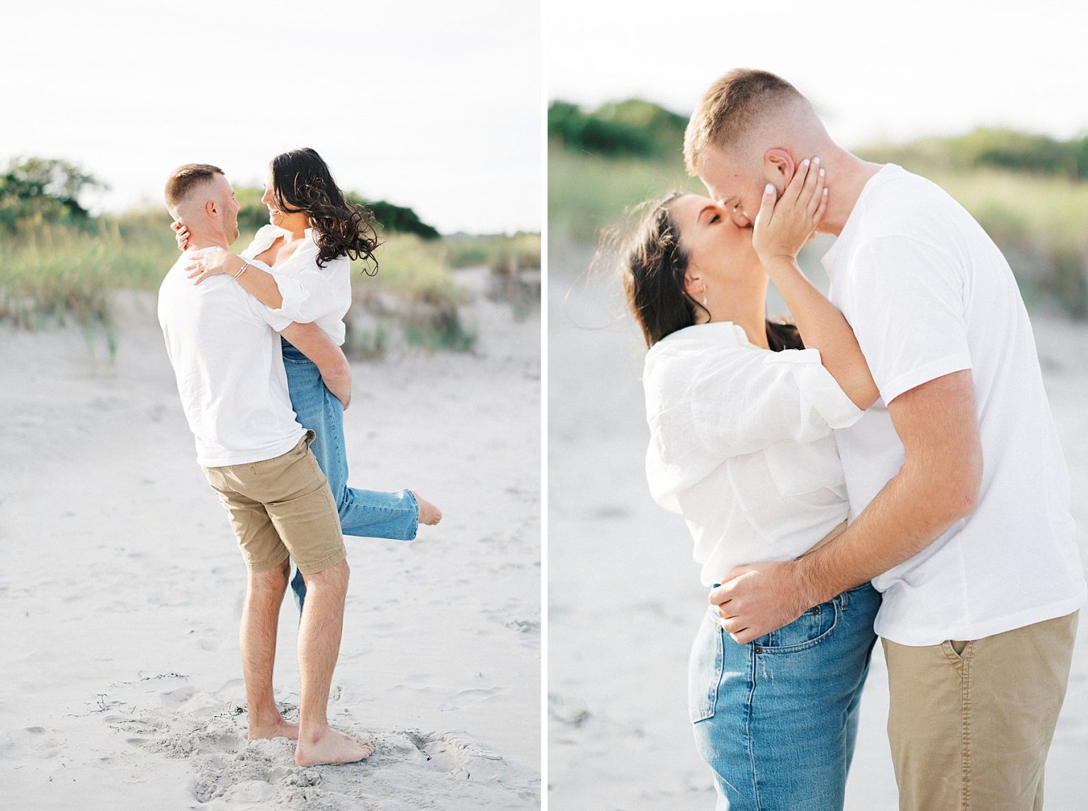 Third Beach Middletown RI Engagement