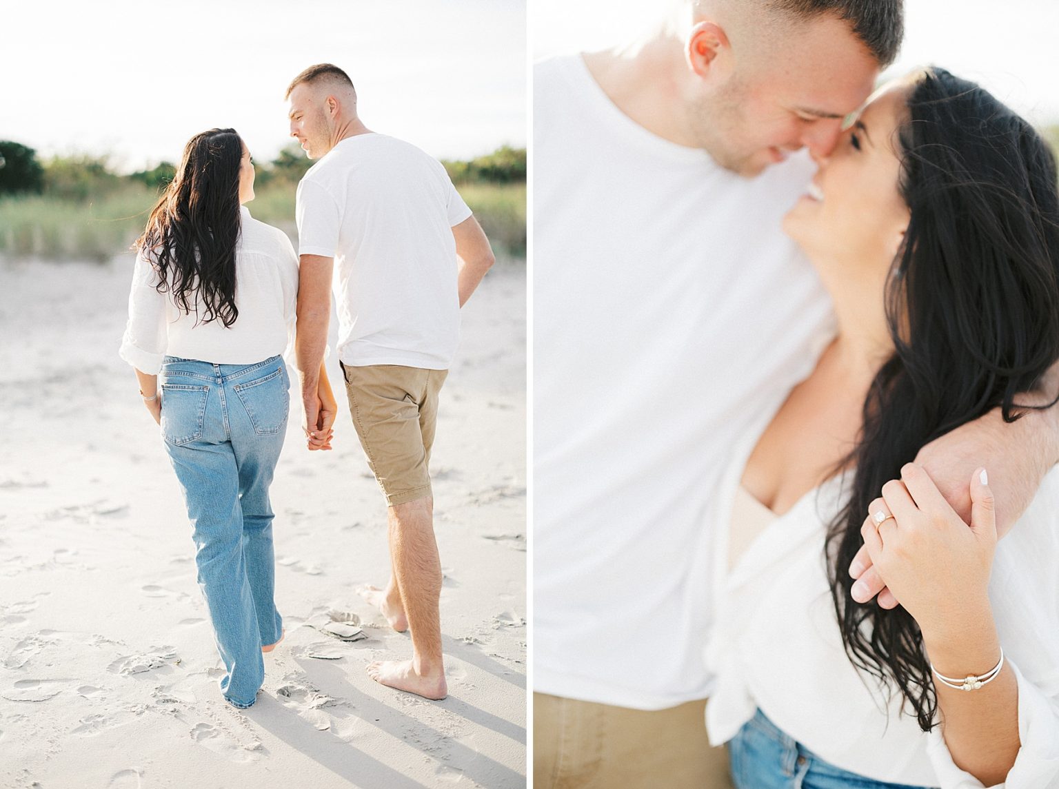 Third Beach Middletown RI Engagement