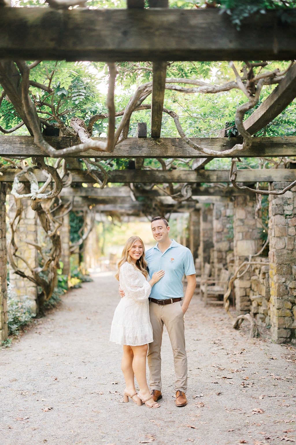 Autumn Cross Estate Gardens Engagement