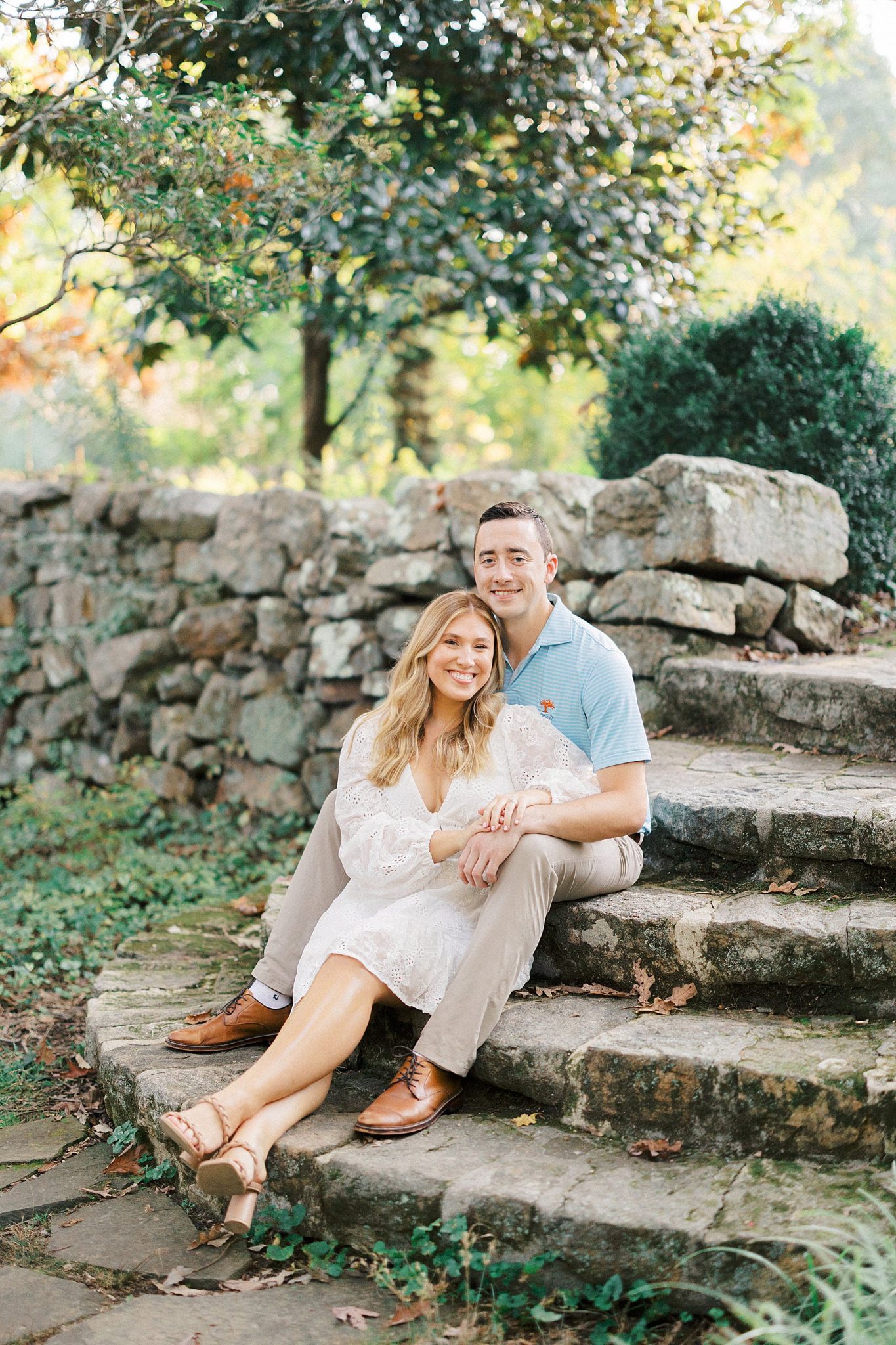 Autumn Cross Estate Gardens Engagement