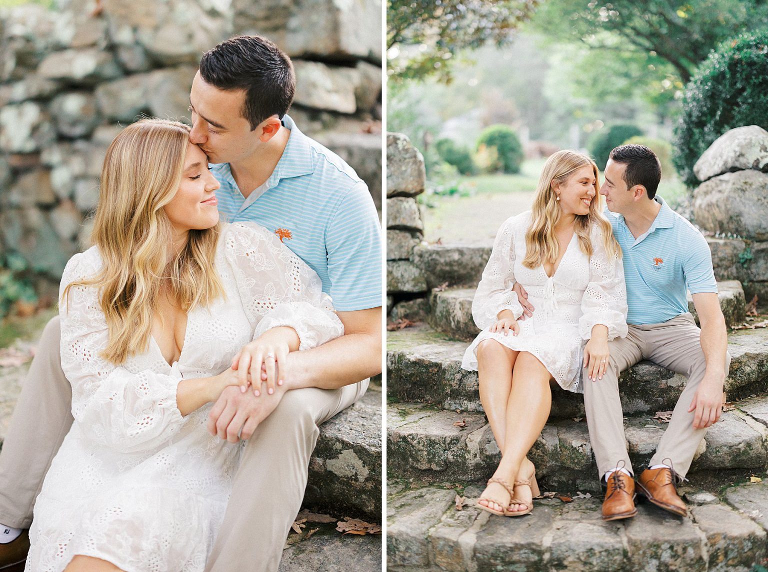 Autumn Cross Estate Gardens Engagement