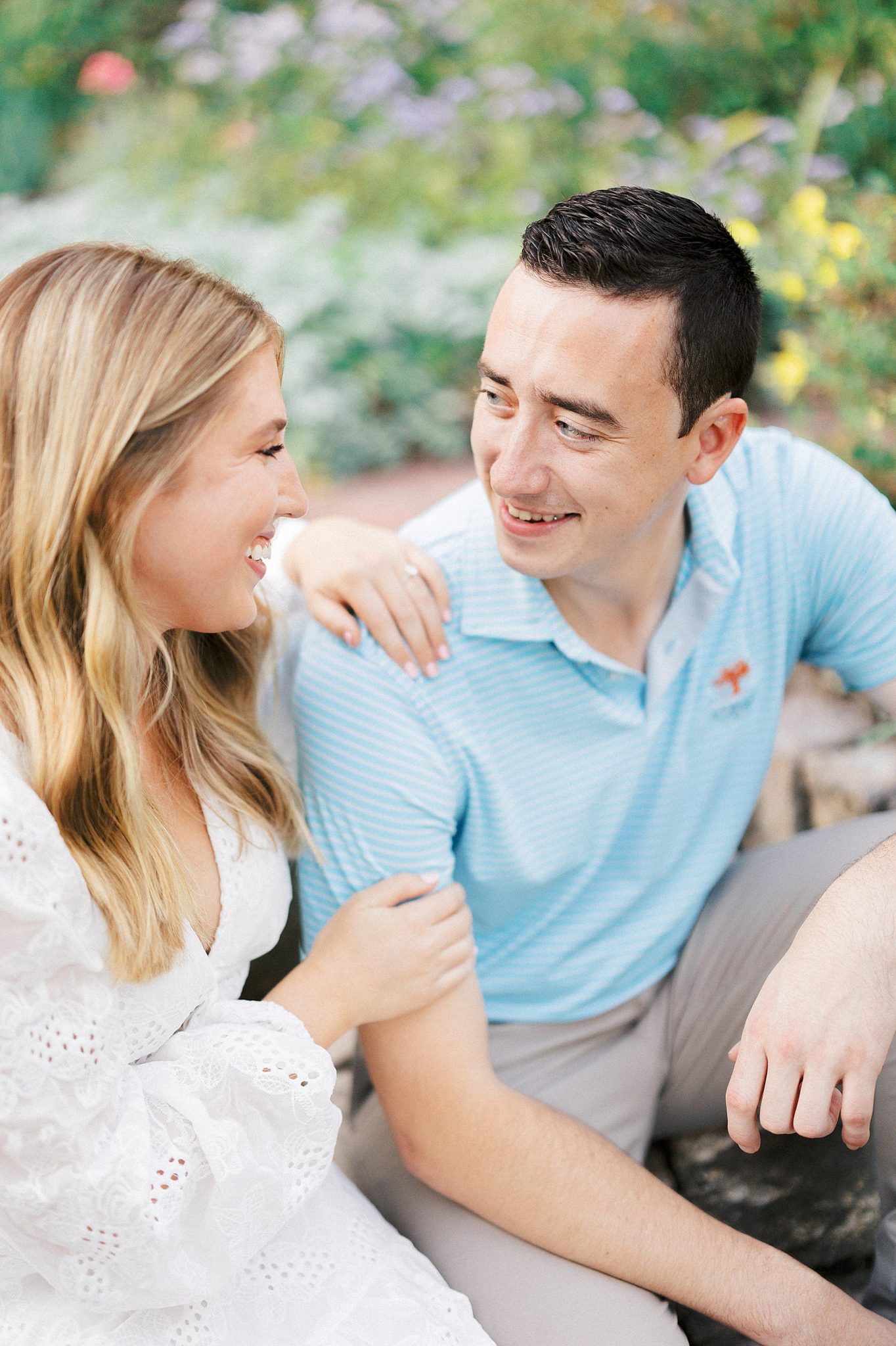 Autumn Cross Estate Gardens Engagement