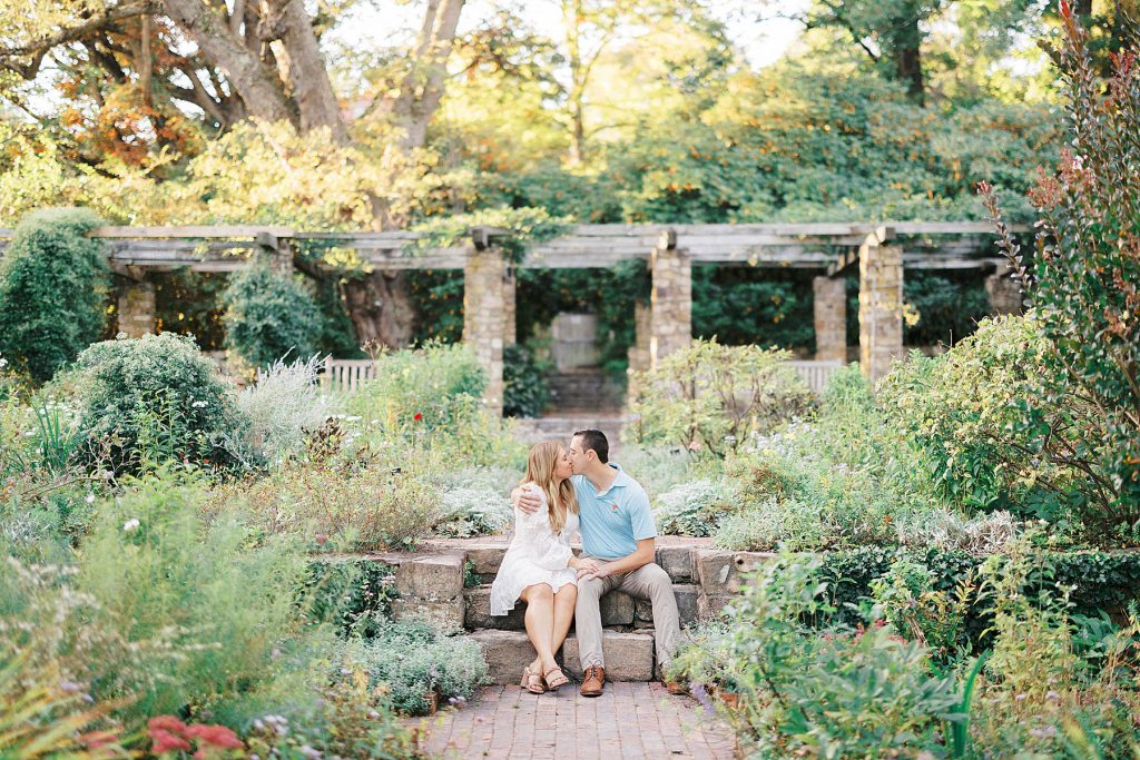 Autumn Cross Estate Gardens Engagement