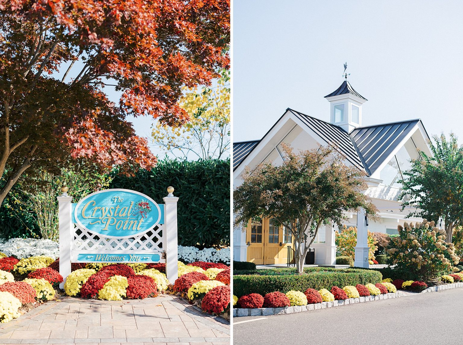 Romantic Harborside Wedding at Crystal Point Yacht Club