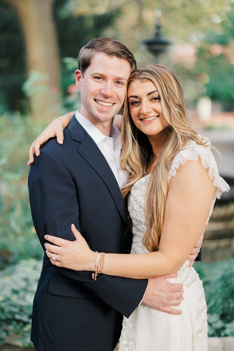 Van Vorst Park Jersey City Engagement