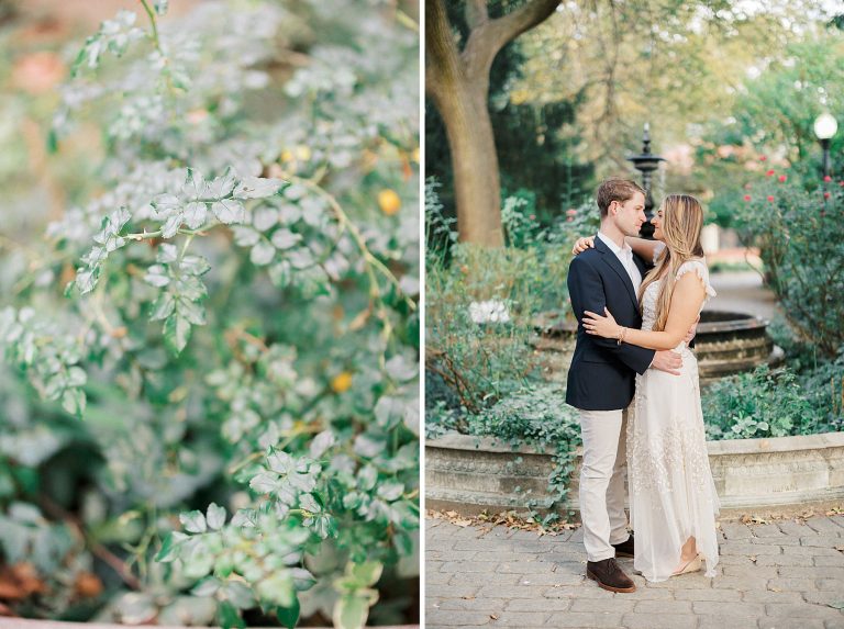 Van Vorst Park Jersey City Engagement