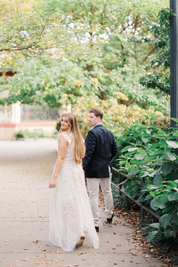 Van Vorst Park Jersey City Engagement
