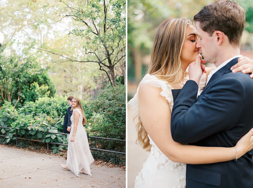 Van Vorst Park Jersey City Engagement