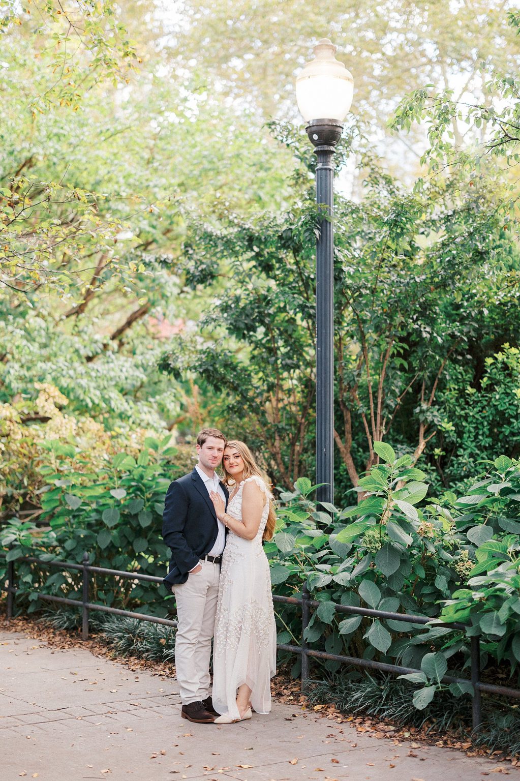 Van Vorst Park Jersey City Engagement