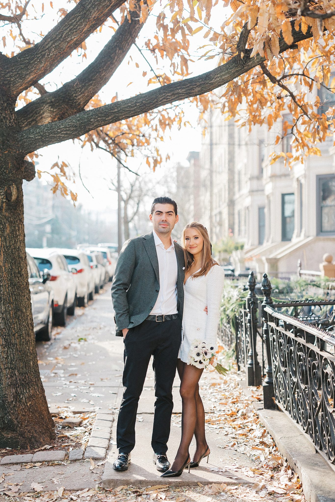 A Wintry & Romantic Church Ceremony at St. Ann's Hoboken