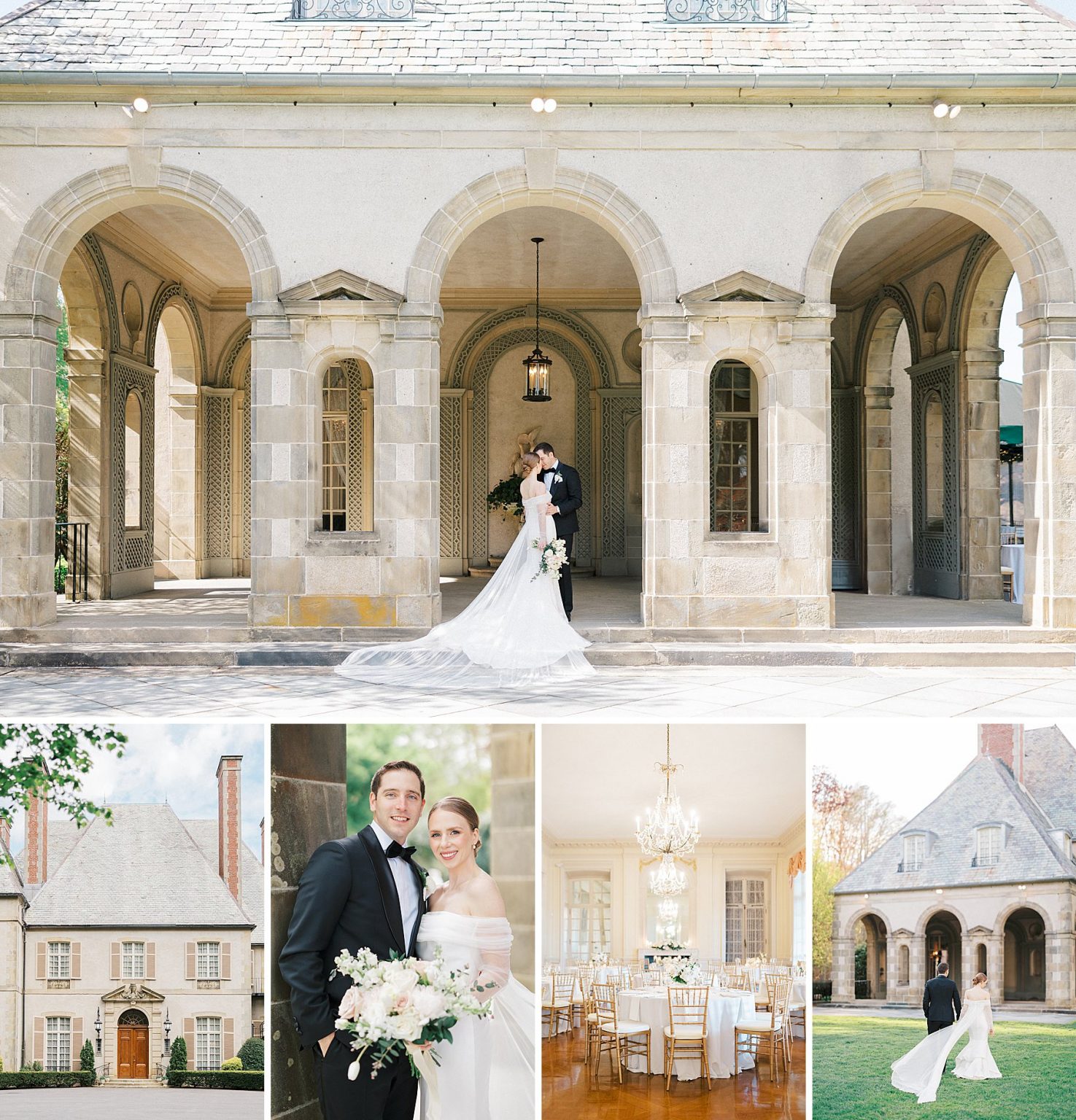 Gilded-Age Inspired Estate Wedding at Glen Manor House