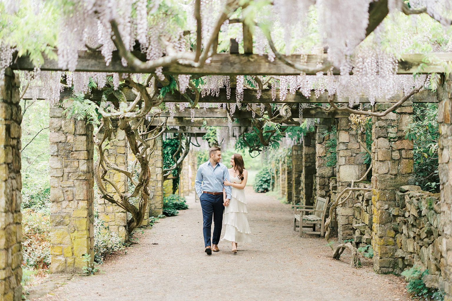 Spring Cross Estate Gardens Engagement