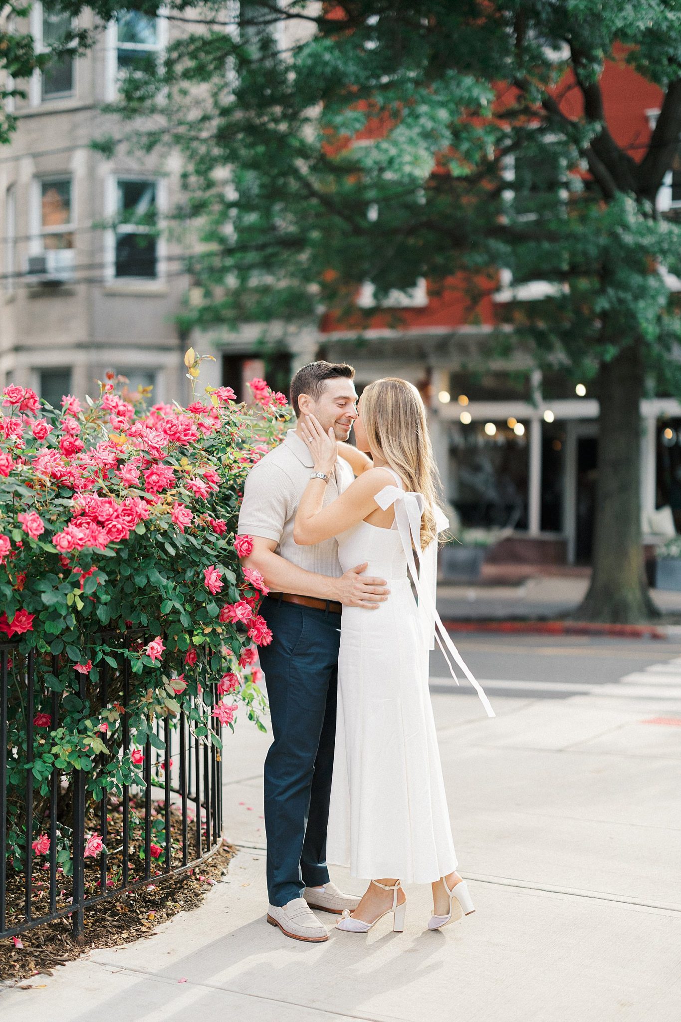 Spring Uptown Hoboken Engagement