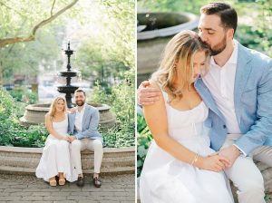 Van Vorst Park Jersey City Engagement