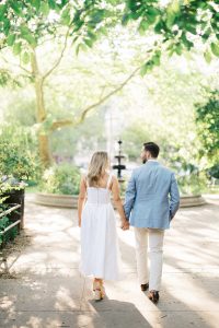 Van Vorst Park Jersey City Engagement