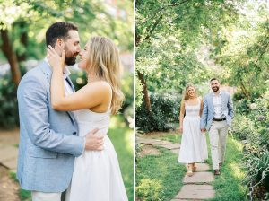 Van Vorst Park Jersey City Engagement