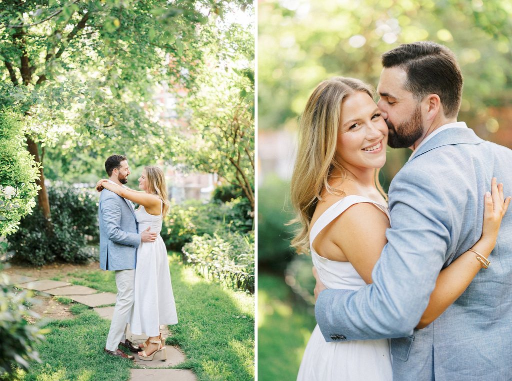 Van Vorst Park Jersey City Engagement
