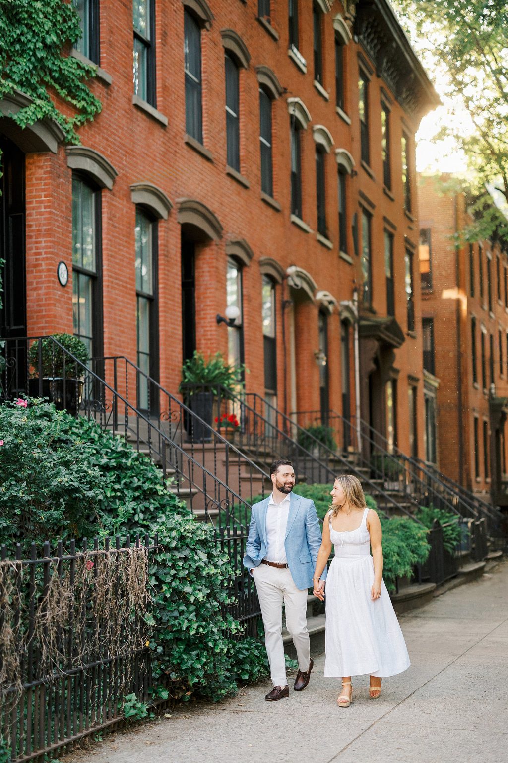 Van Vorst Park Jersey City Engagement
