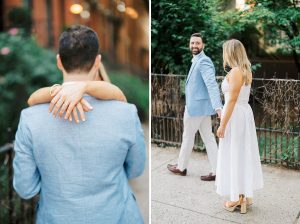 Van Vorst Park Jersey City Engagement