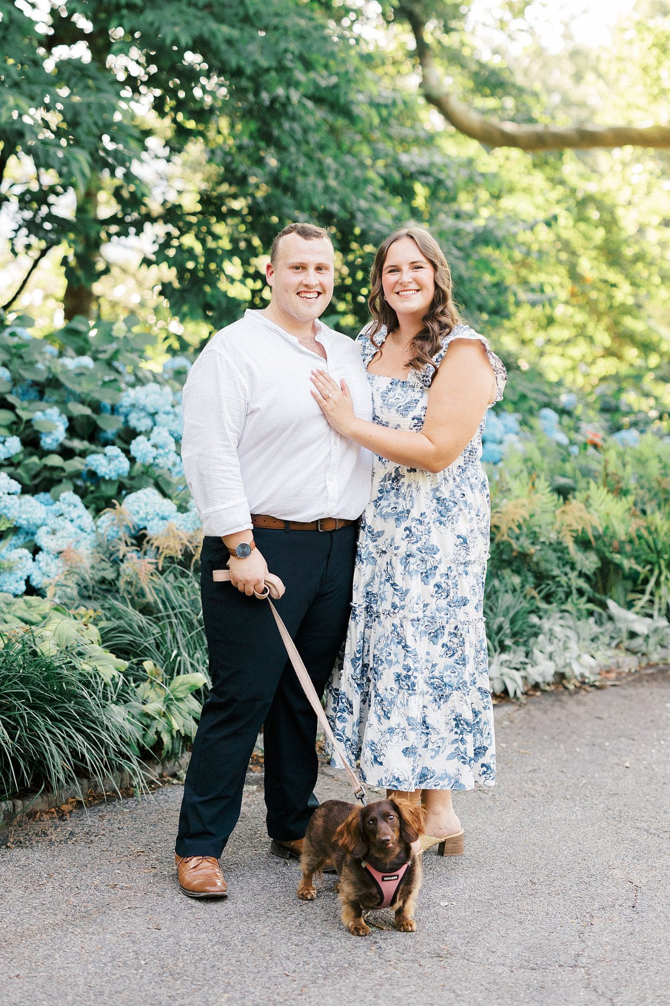 Fort Tryon Park NYC Engagement