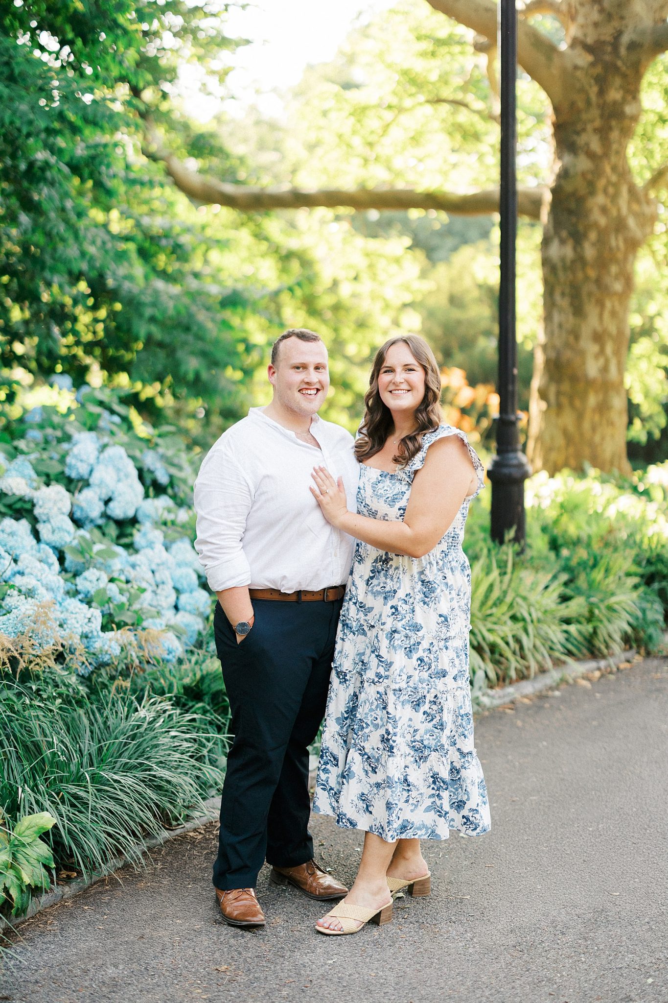 Fort Tryon Park NYC Engagement