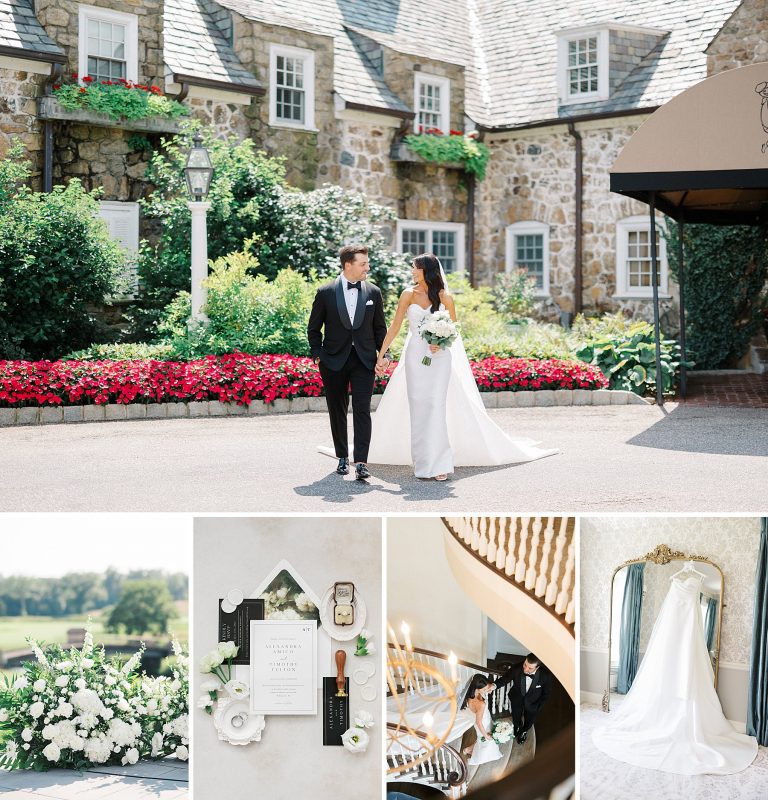 A Romantic Garden Wedding at Fiddler's Elbow Country Club