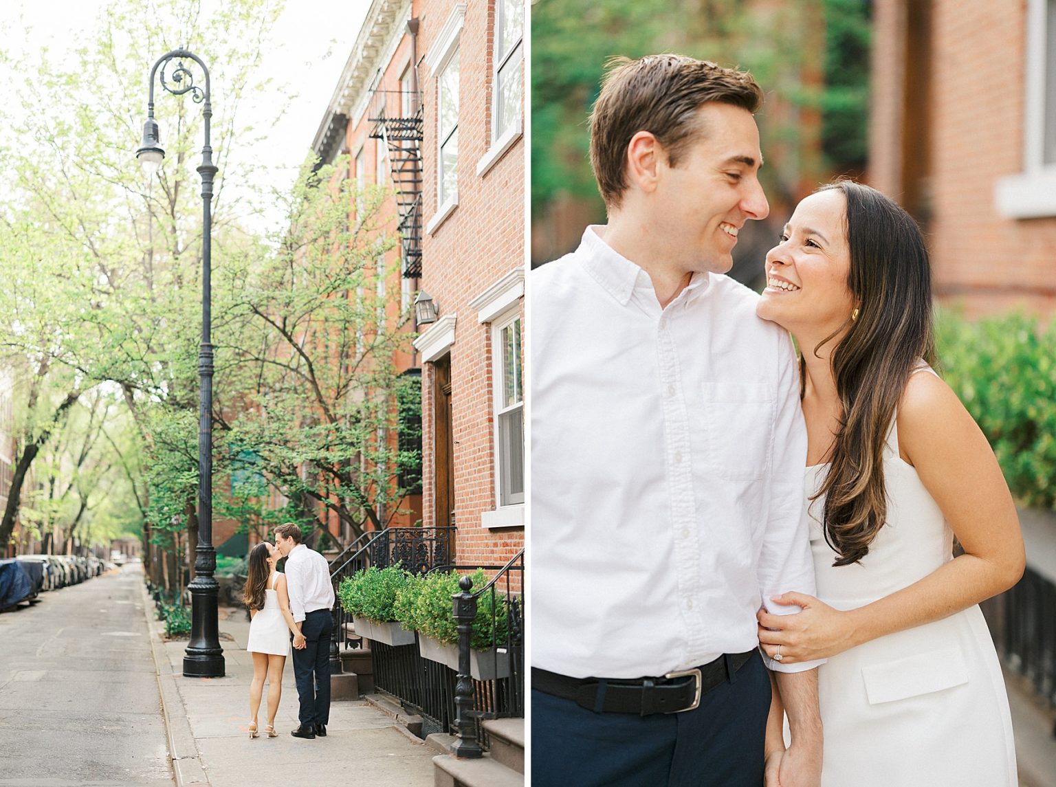Spring West Village NYC Engagement
