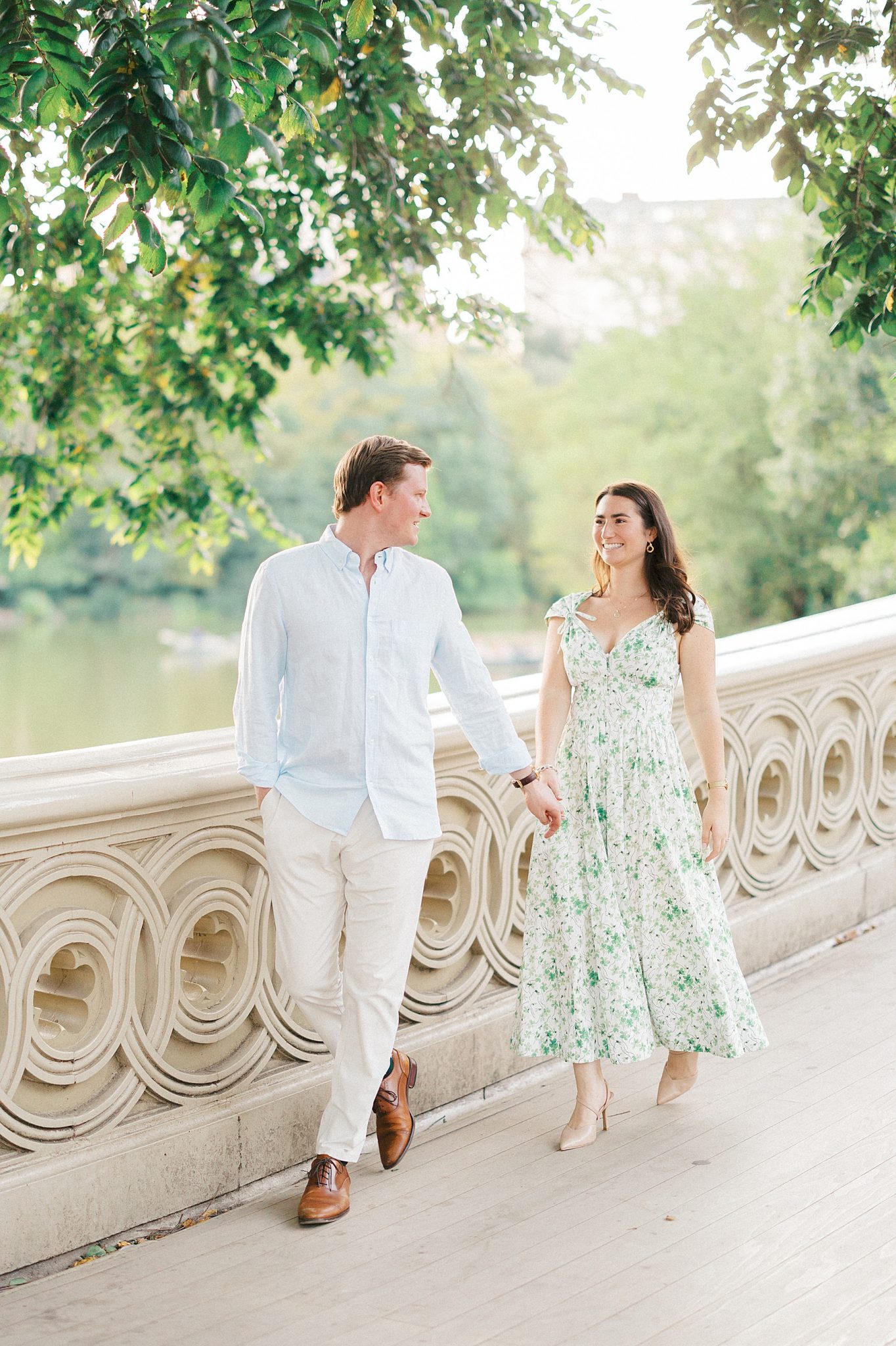 Row Boat Central Park NYC Engagement